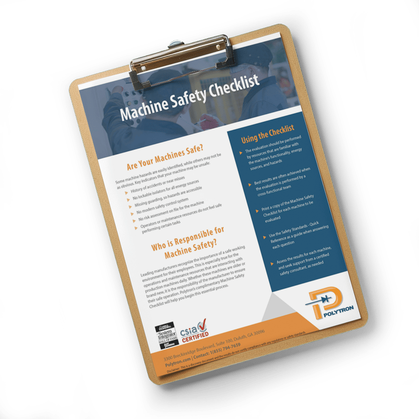 Resource | Machine Safety Checklist
